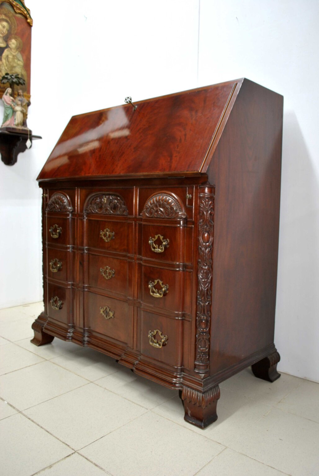 Mueble bureau secreter - Antiguedades El Apaño
